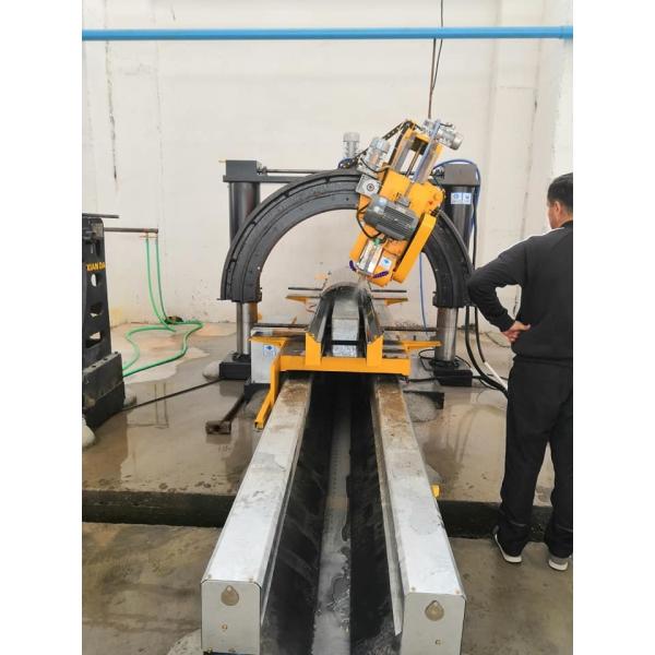Quality Automatic Roman Pillar Slot Stone Cutting Processing Machine 7.5kw for sale