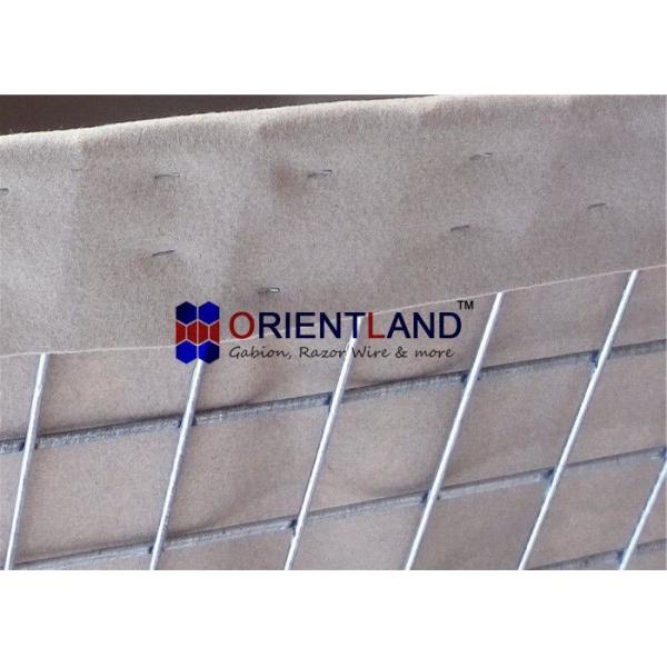 Quality Flood Control Hesco Baskets 4mm 5mm Wire Diameter Square Hole MIL 6 for sale