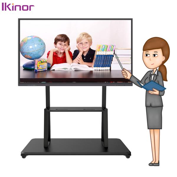 Quality Custom UHD Led Education Interactive Flat Panel 75 Inch Touchscreen for sale