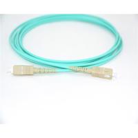 Quality OM3 Multimode Fiber Optic Patch Cable LSZH 3.0mm Simplex SC UPC To SC UPC for sale
