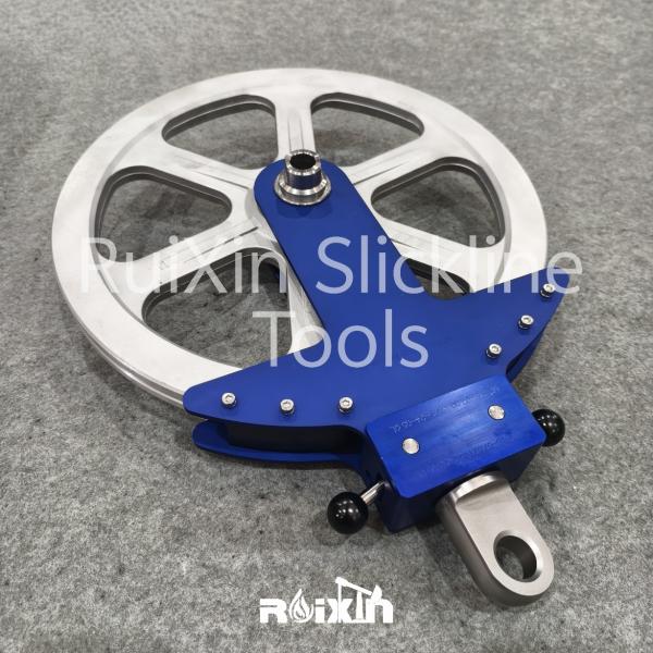 Quality Wireline Hay Pulley 16inch Slickline Safe Load Pressure Control Equipment for sale