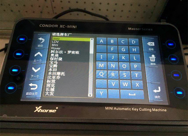 Quality Xhorse iKeycutter CONDOR XC-MINI Master Series Automatic Key Cutting Machine for sale