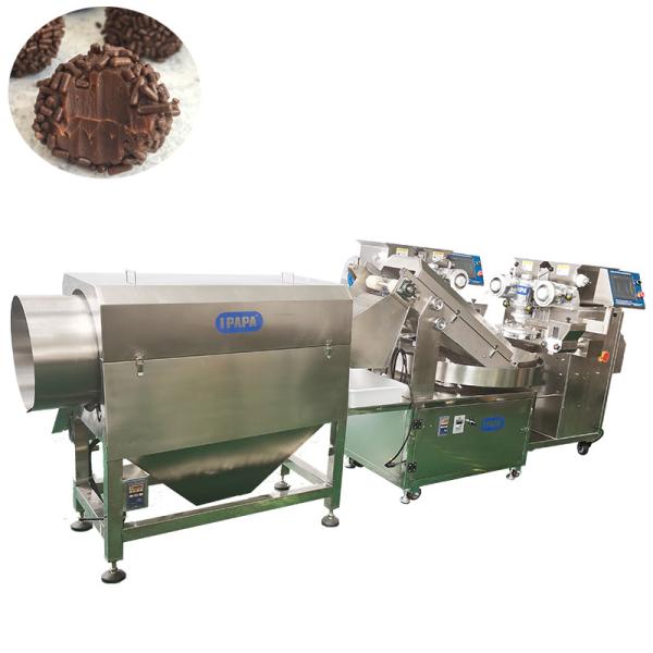 Quality Automatic Ball Shape Brigadeiro Chocolate Truffle Making Machine 304 SS for sale