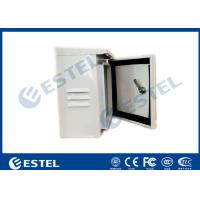 Quality IP55 Single Wall Pole Mount Enclosure Cabinet Small Metal Box One Front Door for sale