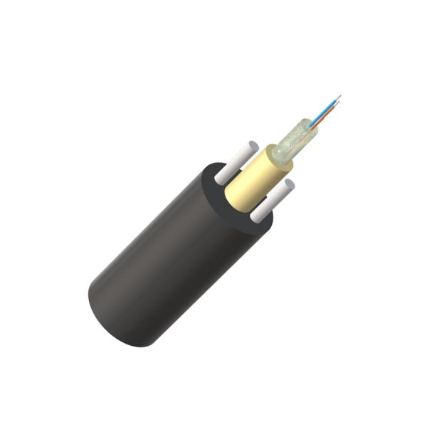 Quality ADSS GYXFTW Fiber Optic Armoured Central Tube Power Cable Aramid Yarn FRP for sale