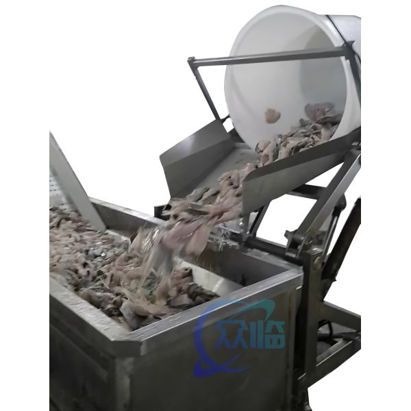 Quality Multiscene 2.2KW Fish Processing Unit , Industrial Salmon Processing Equipment for sale