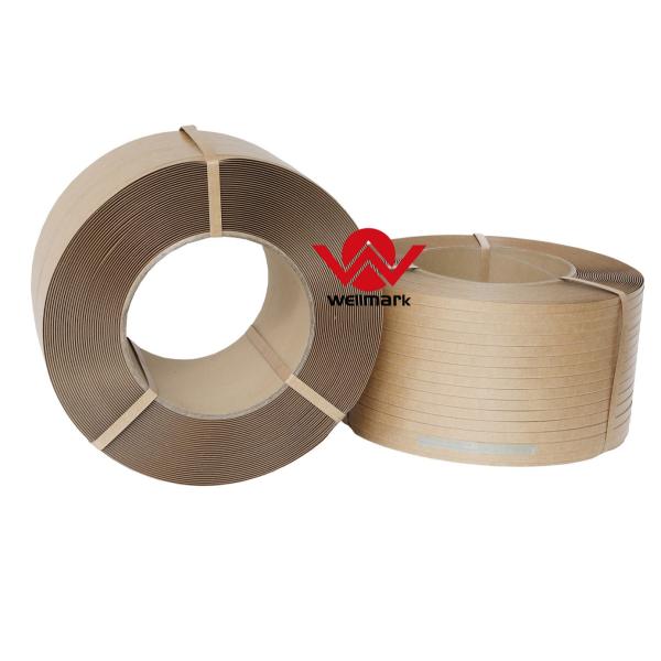 Quality 12MM Width Industry Packing Paper Strap Tape / Kraft Paper Strapping Tape for sale