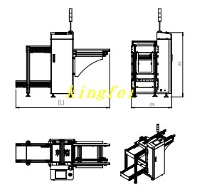 Quality SMT Line Machine Fully Automatic Plate Stacker SMT Loader Unloader for sale