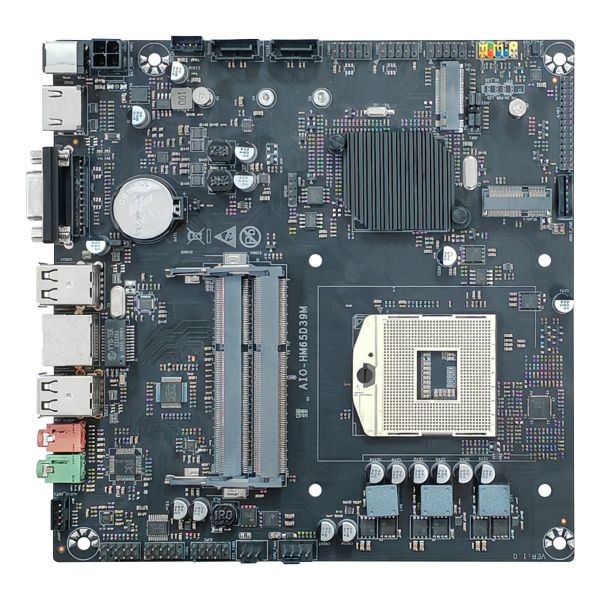 Quality Intel HM65 2 3rd Core ITX PGA989 Motherboard X86 Desktop Motherboard AIO-HM65D39M-V1.0 for sale