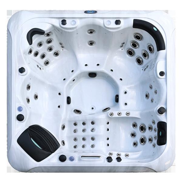Quality 5-Seat Acrylic Hot Tub with 67 Jets and 1280L Capacity for sale