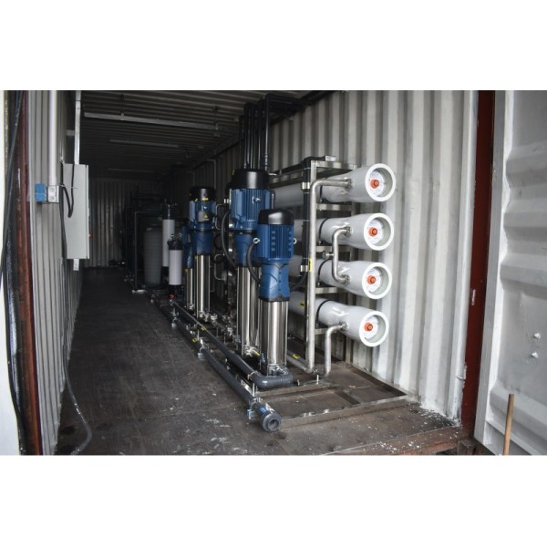 Quality Ultra-Compact 10ft-Class 50 m³/day Reverse Osmosis Water System with Versatile Power Configuration for sale