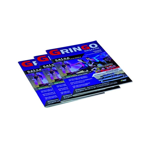 Quality C2S Art Paper Magazine Book Printing Paper Back Porter Magazine Print for sale
