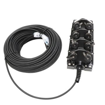 Quality IP68 MST Fiber Optic Joint Box , FTTH Distribution Terminal Box With ODVA PTLC for sale