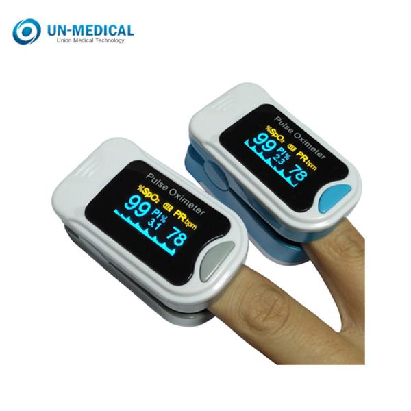 Quality Home / Hospital Noninvasive Finger Clip Pulse Oximeter With Color OLED for sale