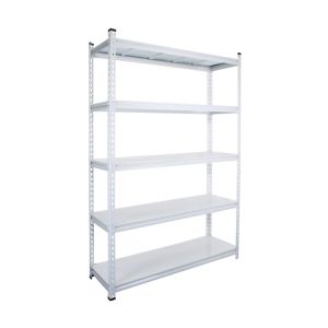 Quality Adjustable Light Duty 5 Tier Steel Storage Racking for Living Room Organization for sale