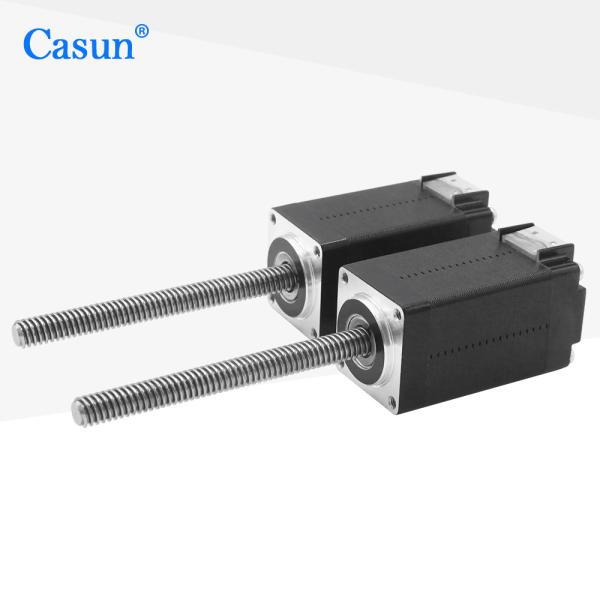 Quality Casun Nema 8 Lead Screw Stepper Motor Tr5X2 P1 5.4V 38mm Body High Precision 32mN.m for Beauty Equipment for sale