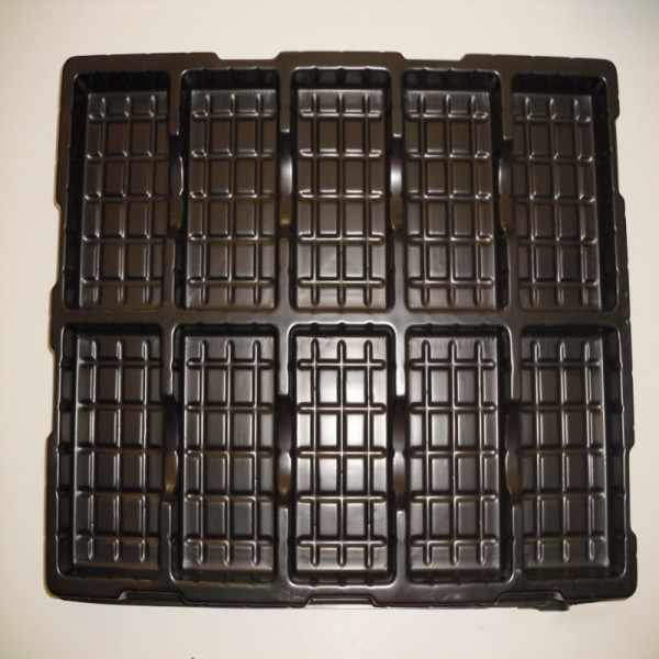 Quality Custom Thermoforming Tray Manufacturing Thermoformed Plastic Vacuum Forming Tray with Cutting Processing Service for sale