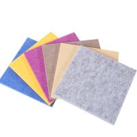 Quality Custom PET Felt Acoustic Panel Noise Absorbing Soundproof 2800x1200x12mm for sale
