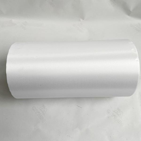 Quality 80G White Glassine Liner Semi Gloss Label Art Paper Low Temperature for sale