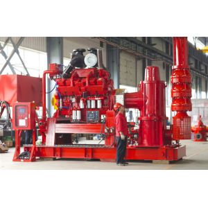 Quality Carbon Steel UL Listed Fire Pumps / 500 Gpm Jockey Diesel Fire Fighting Pumps for sale