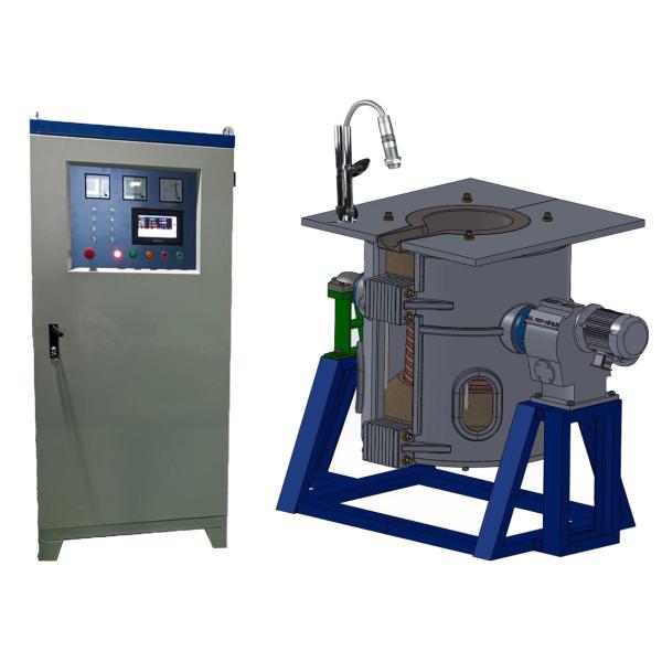 Quality 300KGS Bronze Brass Induction Melting Furnace 200KW Iron Melting Induction for sale