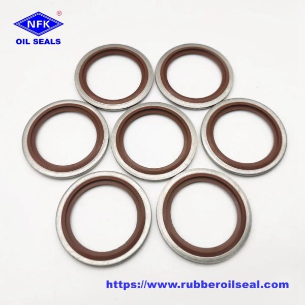 Quality Nitrile Rubber Oil Seal 1/2'' Bsp 316 Stainless Steel Dowty Seal for sale