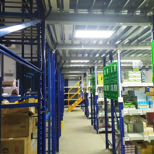 Quality Steel Customizable Mezzanine Floor Racking Maximize Your Warehouse Space for sale