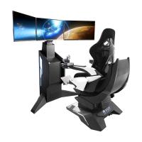 Quality 1100W Virtual Reality Flying Simulator Machine VR Monitor For Logitech X52 for sale