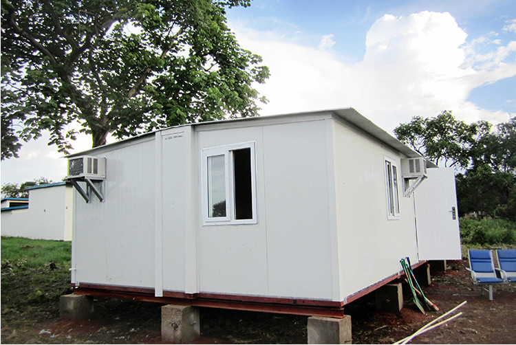 Quality Mobile Portable Emergency Shelter , Foldable Prefabricated Homes for sale