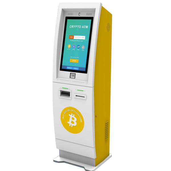 Quality Self Service Cash Dispenser Cryptocurrency ATM Machine Touch Screen for sale