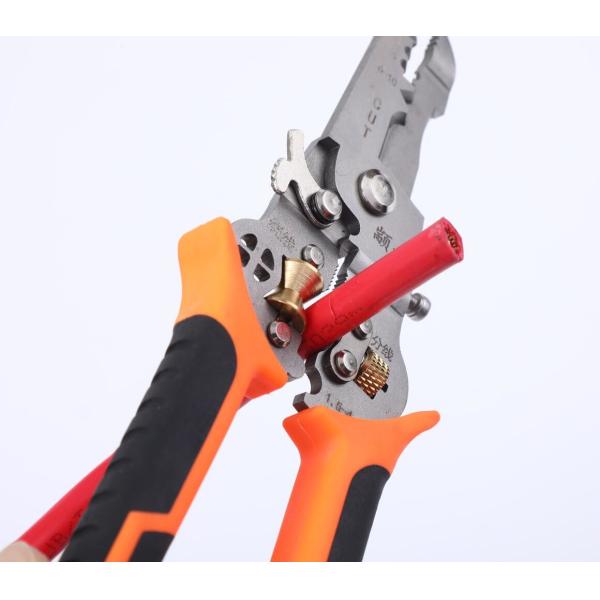 Quality Precision Wire Strippers Innovative Cutting Blade Multifunctional Design for sale