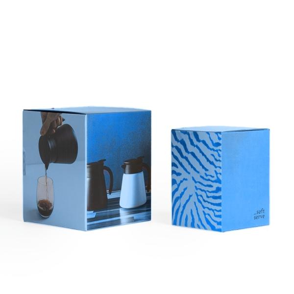 Quality CMYK 4 Color Offest Printed Kettle Packaging with Custom Tuck End Bottom Boxes for sale