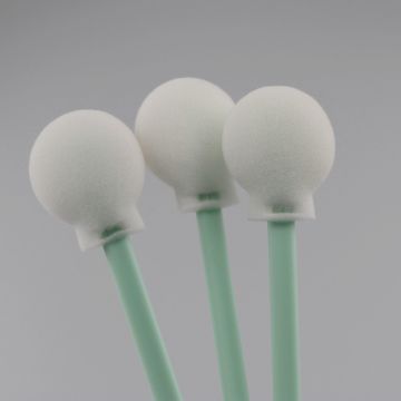 Quality Disposable Lint Free Big Round Head Foam Swab Sponge for Cleaning for sale