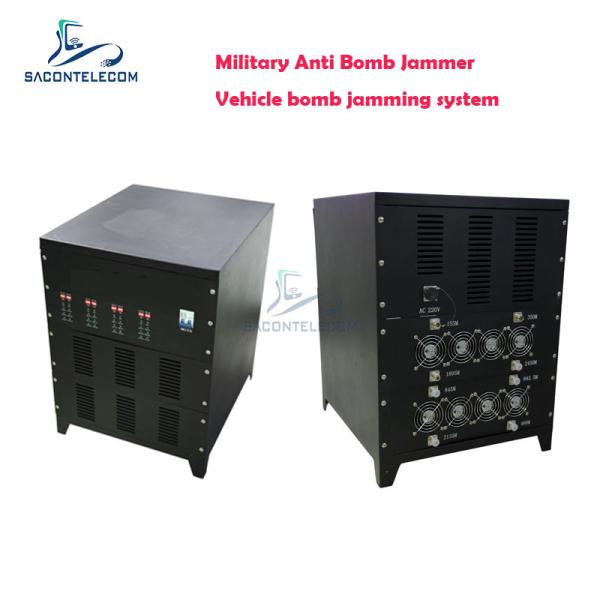 Quality 1300w Vehicle Convoy Bomb Jammer DDS 20-2700mhz 13 Channels for sale