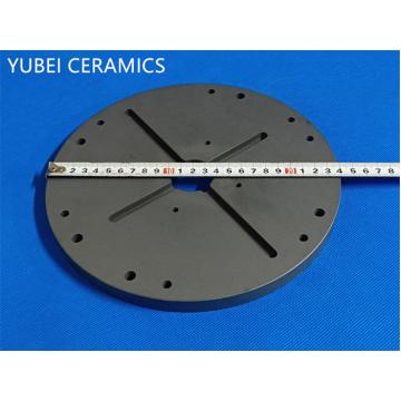 Quality High Hardness Sic Ceramics Disc 400GPa Silicon Carbide Plate for sale