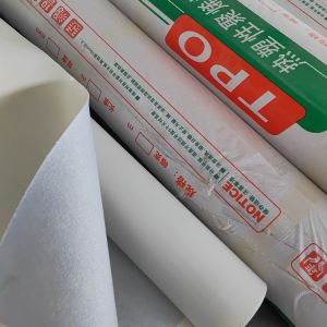 Quality Metal Roof Mechanically Attached Systems TPO Roofing Membrane 1.5mm Long Service for sale