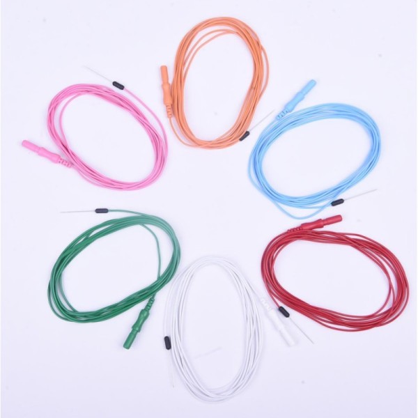 Quality ION Accessories Stainless Steel Single Subdermal Needle Electrodes Disposable for sale