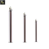 Quality 0.1mm Ball 6mm Shank Diamond End Mill Cutting Tools for sale