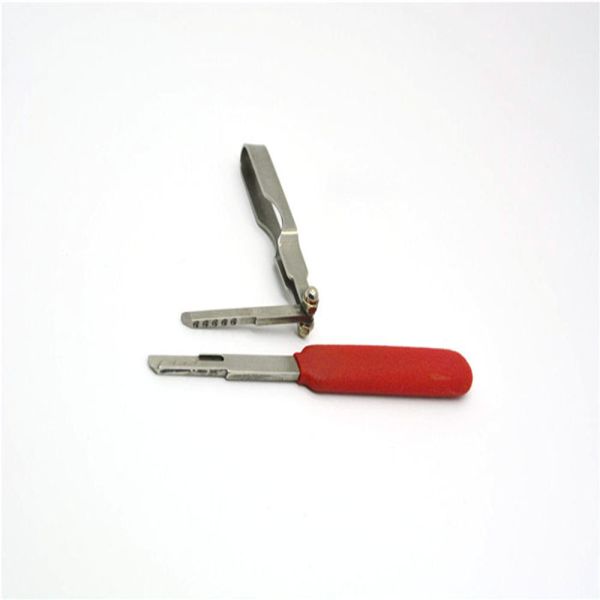 Quality Safe Inside The Groove Blade Lock Quick Open Tool Red Manual Locksmith Tools for sale