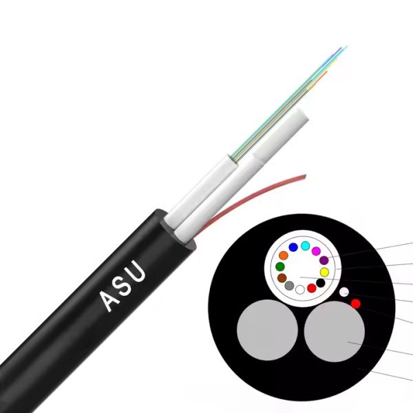 Quality ADSS Fiber Optic Cable Aerial Self Supported ASU Fiber Optic Cable for sale
