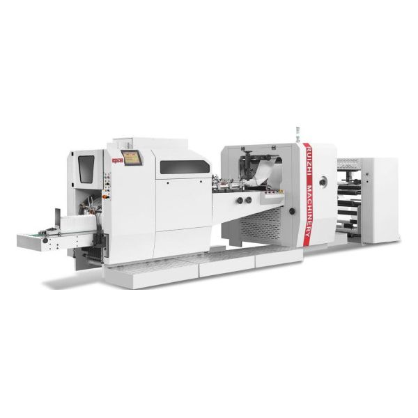 Quality RZJD-G350J Sharp Bottom Paper Bag Machine Full Automatic High Speed for sale