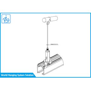 Quality Metal Portable Hanging Pendant Kit Looping Gripper Track Suspension System for sale