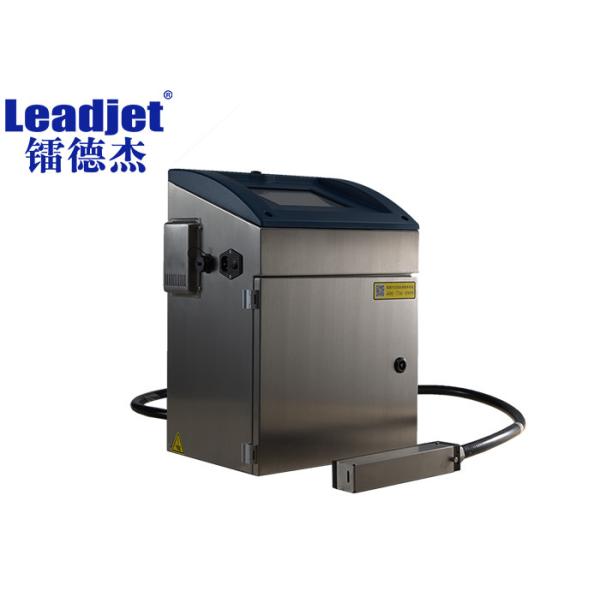 Quality Plastic Bag Expiry Date Inkjet Coding Machine / Industrial Continuous Inkjet for sale