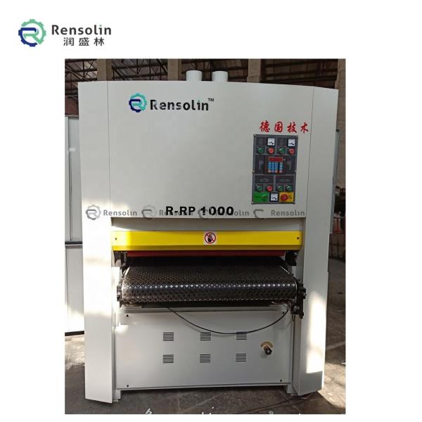 Quality Speed Wood Sanding Machine with Dust Collection and Working Speed of 25m/min 2200*900*1250mm Dimensions for sale