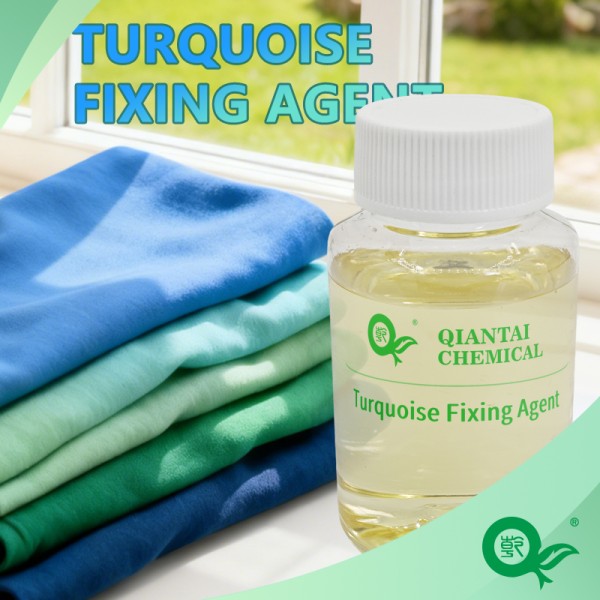 Quality dye post-treatment / textile color-fixing auxiliary / blue-green color fixing / wash resistance  washable / color fastness improver for sale