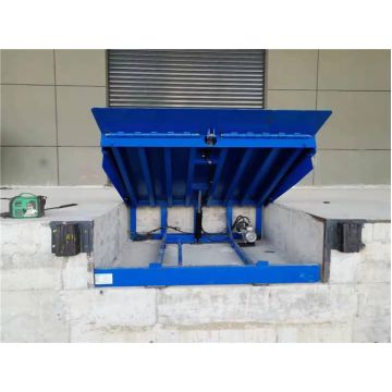 Quality 2000×2500mm Hydraulic Dock Levelers Hydraulic Loading Platform Custom Color for sale