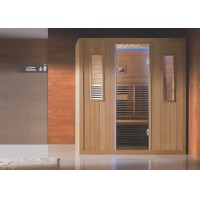 Quality 2 People Infrared Sauna Room Supported By Customization for sale