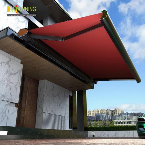Quality Manual retractable pergola, household electric pergola, outdoor awning for sale