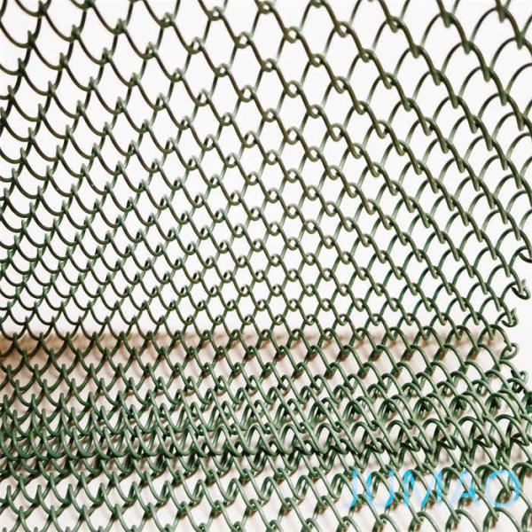 Quality Green Glavanized Stainless Steel Metal Mesh Curtains Coil Drapery for sale