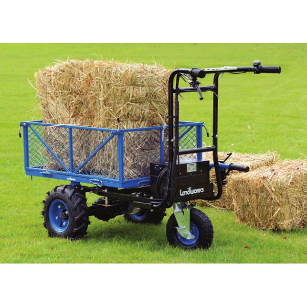 Quality Lightweight Electric Wheel Barrow / Garden Battery Powered Wheelbarrow for sale